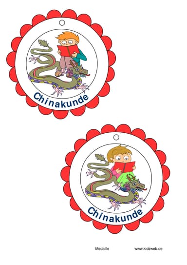 Kidsweb - Medaillen für Kinder
