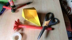 Kidsweb - Lustige Drachenschnapper für Kinder basteln im kidsweb.de