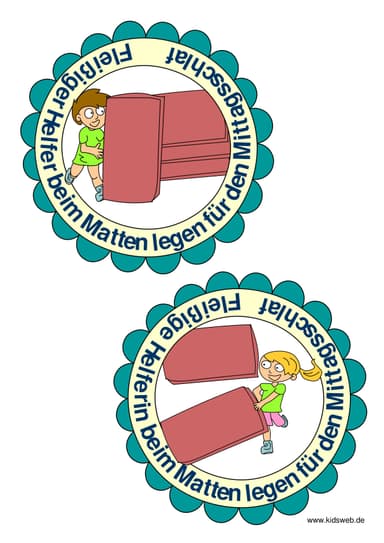 Kidsweb - Medaillen für Kinder