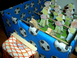 Kidsweb - Tischfußballspiel basteln im kidsweb.de
